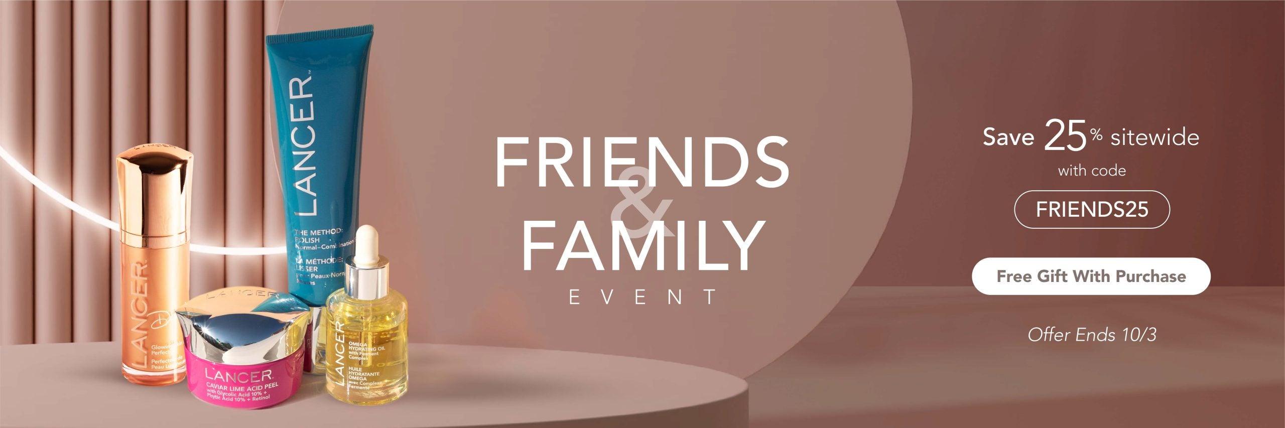 Lancer Skincare Friends and Family Event is Here!